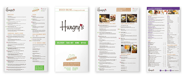 A Delicious New Look: Hungry's Freshly Redesigned Menus - Zulu Creative ...